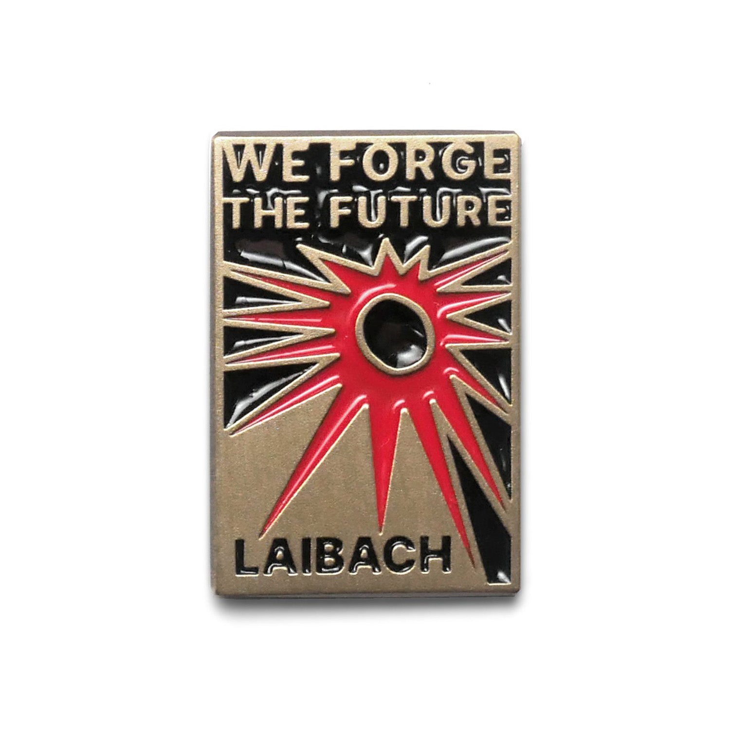We Forge The Future - Angular Badge – Laibach WTC